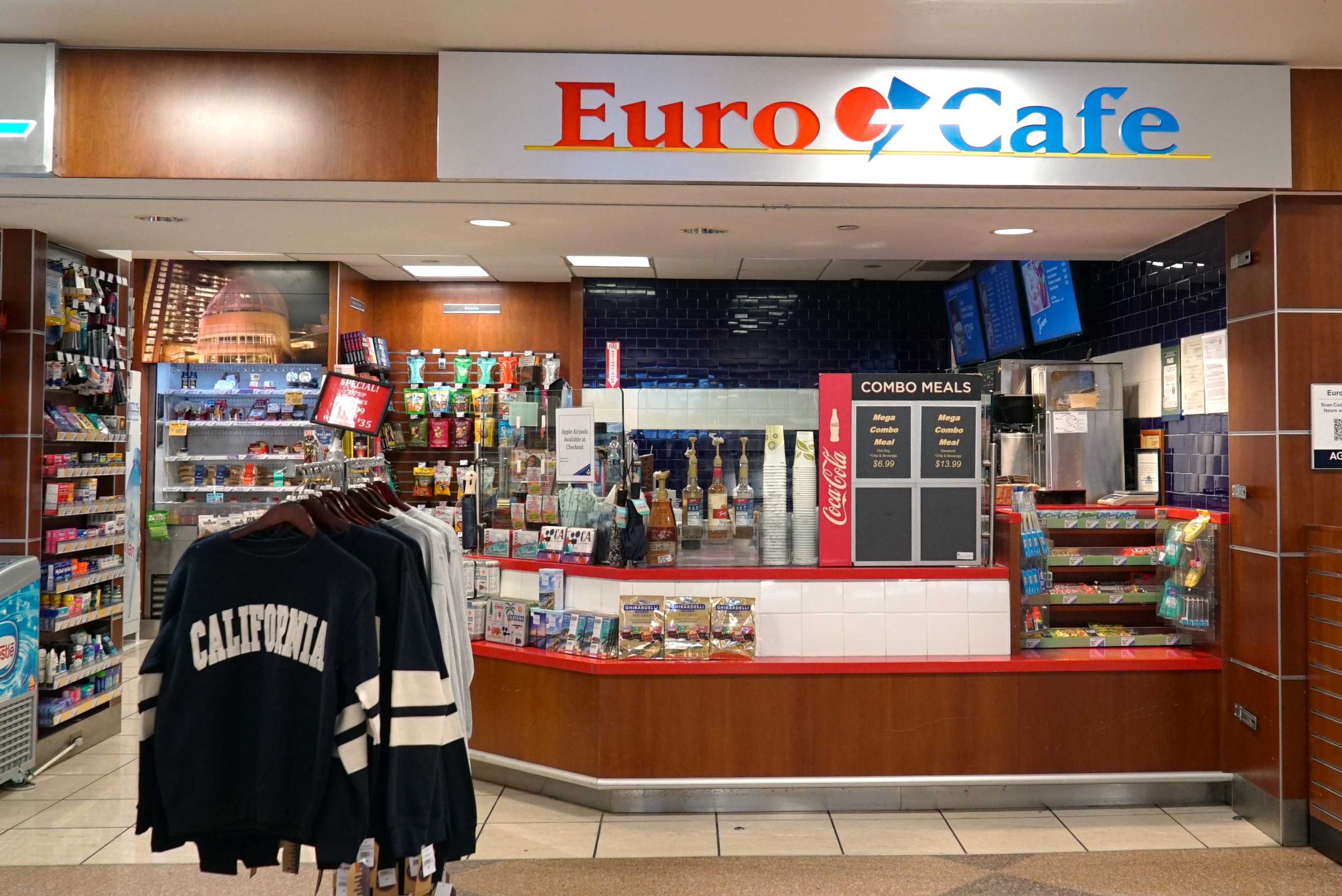 Euro Café | San José Mineta Intl. Airport (SJC) | Bay Area, CA